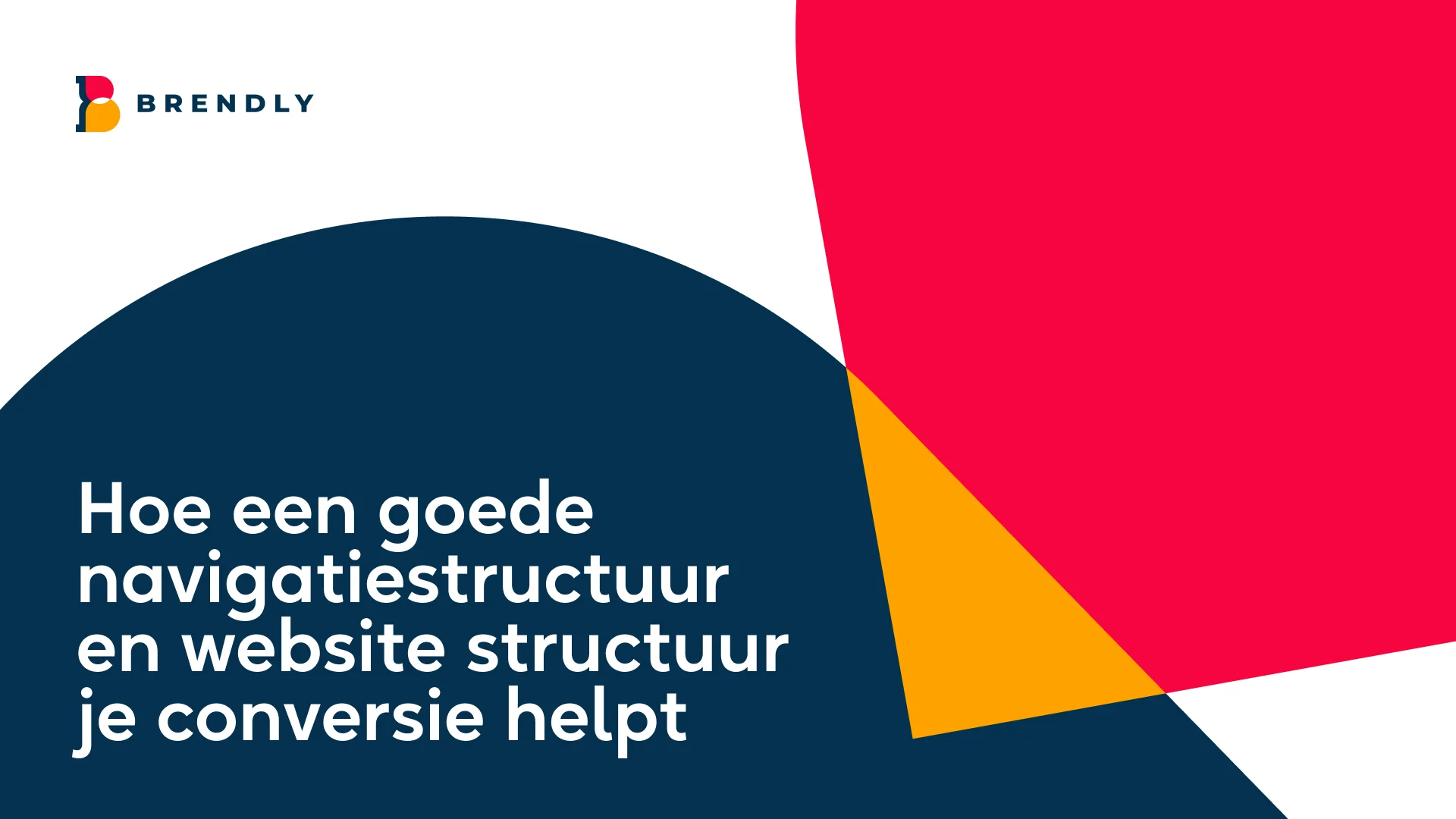 Hoe een goede navigatiestructuur en website structuur je conversie helpt